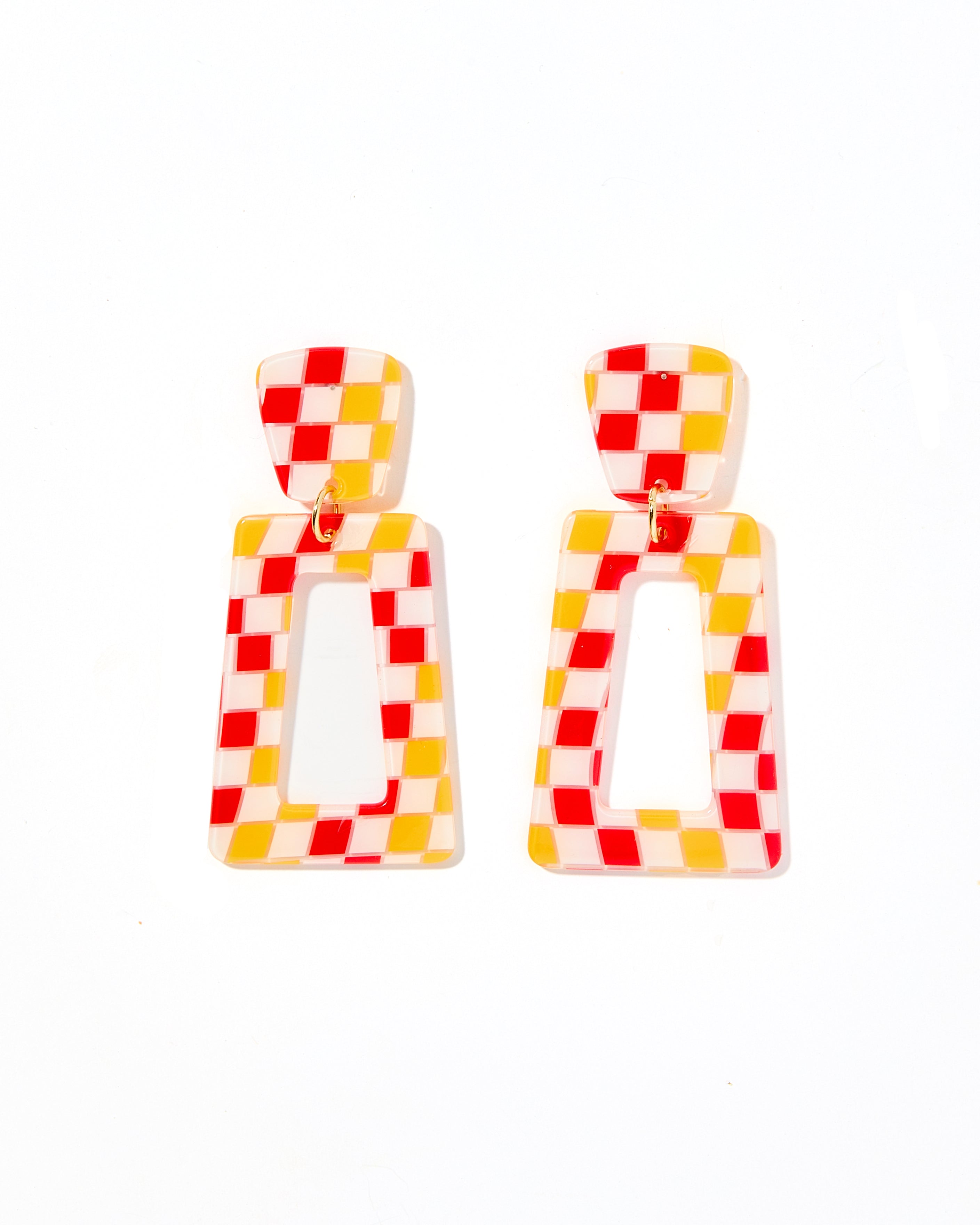 Kennedy - Red and Gold Checkered – Shop LINNY CO